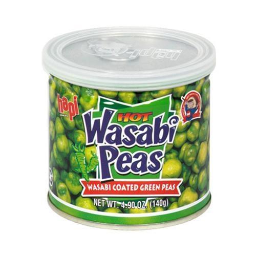 Hapi Hot Wasabi Flavored Green Peas, 4.9 oz – Aji