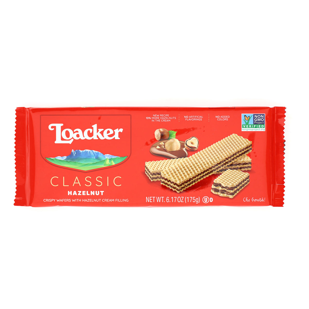 Loacker Hazelnut Wafers Cookies - 175g Hazelnut Candies and Cookies of ...