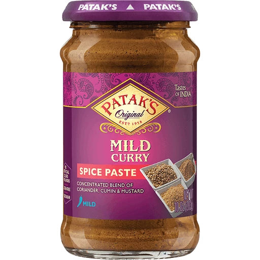 Pataks Mild Curry Paste, 10 oz – Aji