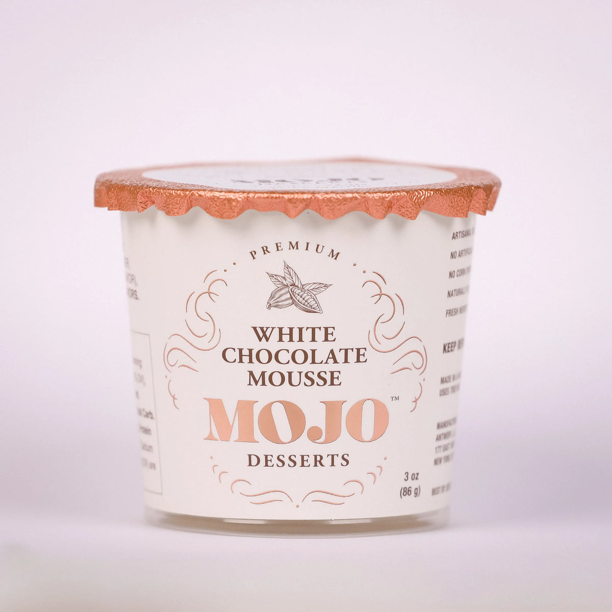 Mojo White Chocolate Mousse 3oz – Aji
