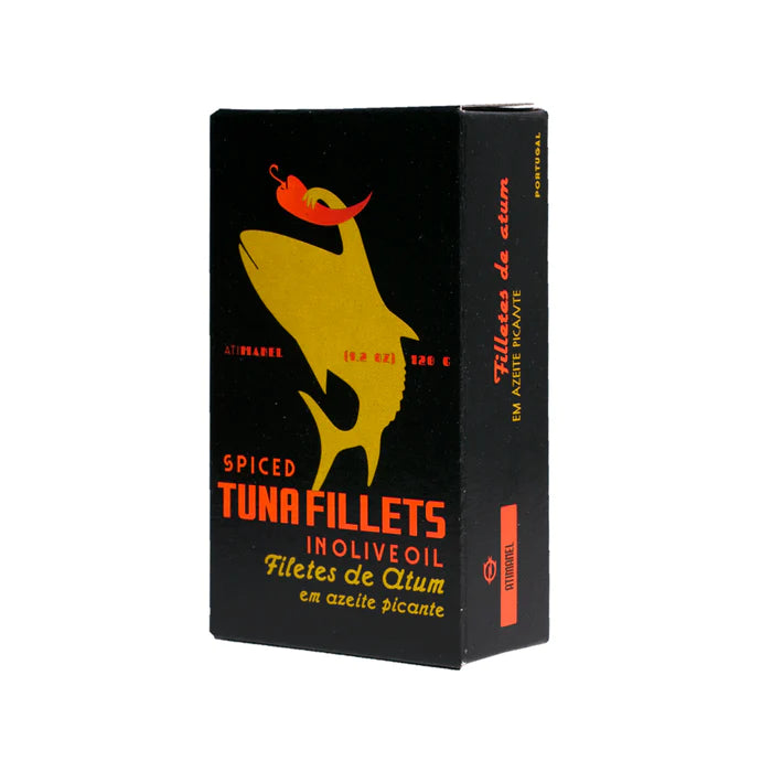 Ati Manuel Spiced Tuna Filets in Olive Oil 110g Portuguese Tinned Fish ...