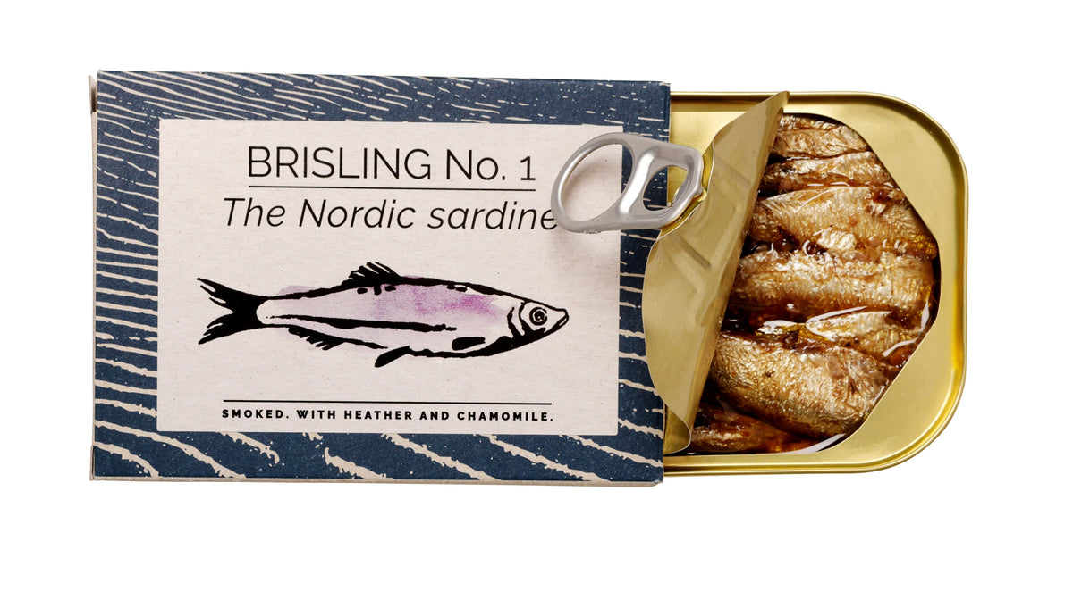 Fangst Brisling No. 1 Smoked Sardines with Heather and Chamomile, 3.5 ...